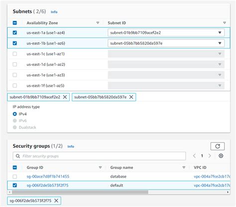 Amazon Web Services Lambda In Vpc Access Rds Stack Overflow