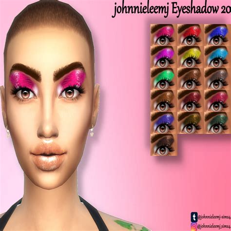 Johnnieleemj Eyeshadow 20 The Sims 4 Create A Sim Curseforge