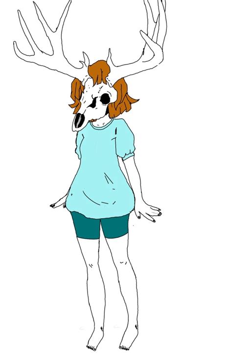 Non Existent Resident On Tumblr Some Quick Wendigo Girl Drawings