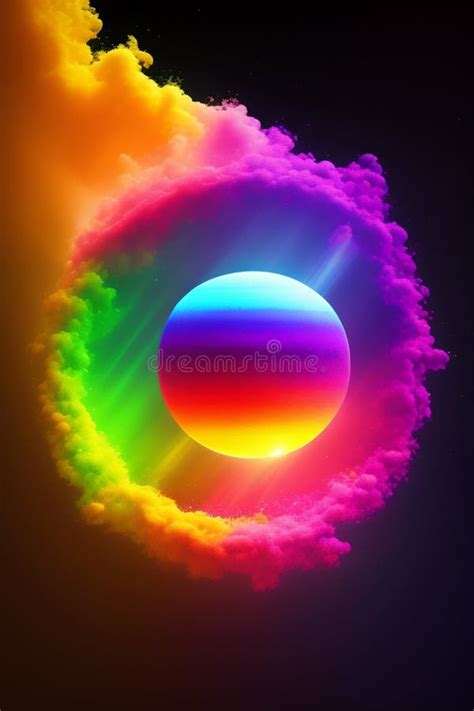The Planets Of Our Solar System Ai Generated Stock Illustration