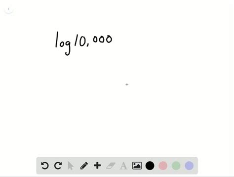 SOLVED Evaluate Each Logarithm Log10 000