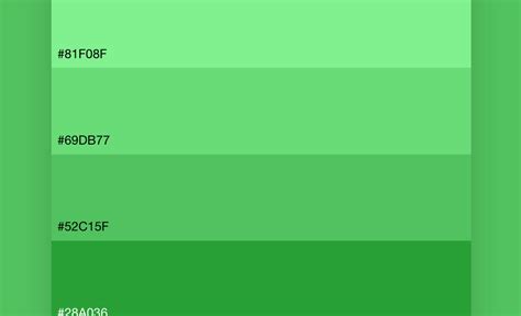 Spring Leaf Color Palette
