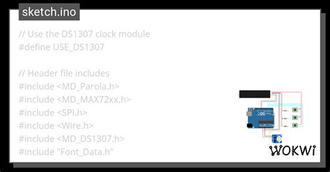 Unoclockds3231slice Wokwi Esp32 Stm32 Arduino Simulator