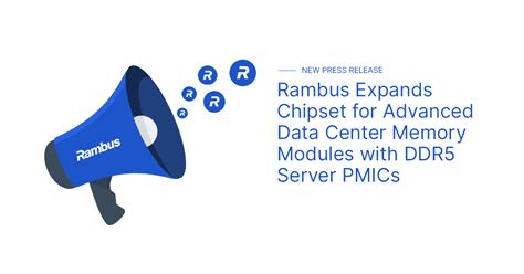 Rambus Expands Chipset For Advanced Data Center Memory Modules With