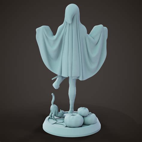 3d Printable Sexy Ghost B By Chagarin