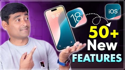Ios 18 New Update Complete Features In Telugu Iphone Top 50 Features Telugu 2024 Youtube