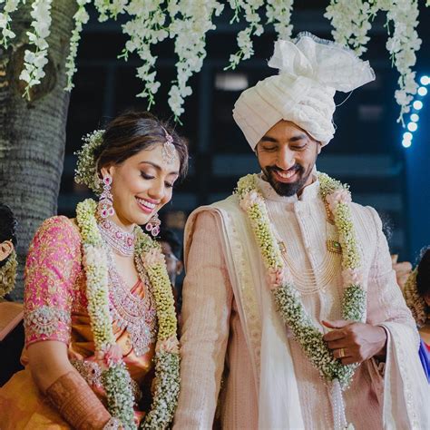 Pooja Hegdes Brother Rishabh Hegde And Shivani Shetty Wedding