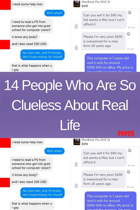 14 People Who Are So Clueless About Real Life Artofit