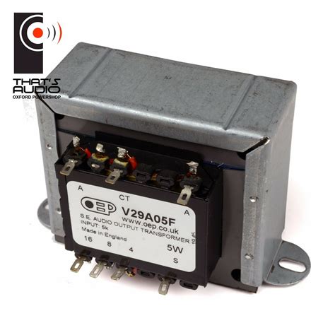 Valve Amplifier Output Transformer 5W Single Ended EL84 ECL82 ECL83 OEP V29A05F THAT S AUDIO
