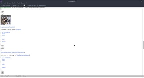 When You Realise Emacs Has An Integrated Web Browser R Programmerhumor