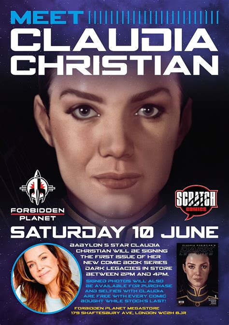 Claudia Christian Comes To London