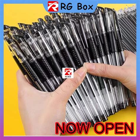 Wholesale 10050 20pcs Ballpen Set Gel Pen Black Refill Ball Pen Sign