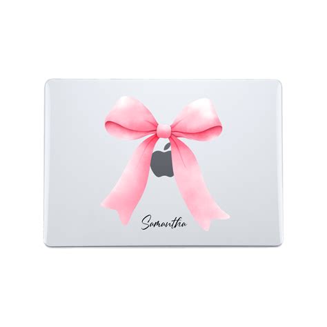 Heara Pink Bow Macbook Case Protective Custom Iphone Cases