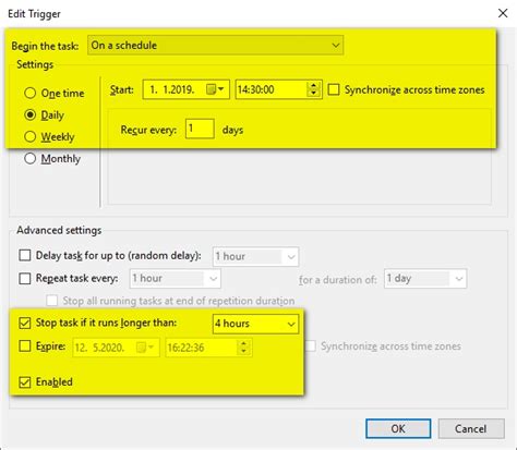 Windows 10 Task Scheduler Task Idle Conditions Server Fault