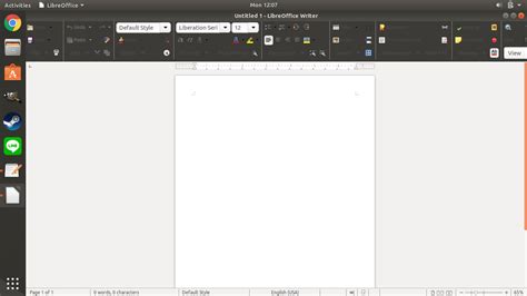 Ribbon Interface On Libreoffice Ask Ubuntu