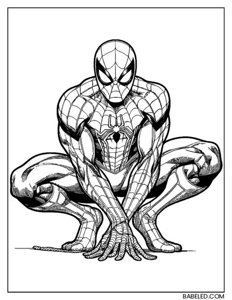 28 Δωρεάν Εκτυπώσιμες Σελίδες Ζωγραφική Σπάιντερμαν Φύλλα και Εικόνες για Ενήλικεσ και Παιδιά