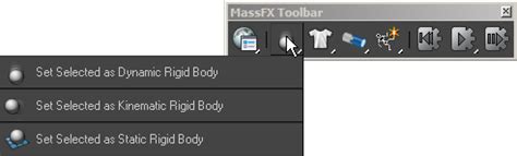Massfx Toolbar