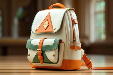 School Back Pack Premium Ai Generated Image