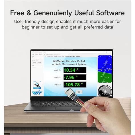 Witmotion Wt61 Ahrs Mpu6050 6 Axis Module Digital Inclinometer 3 Axis Accelerometergyroscope