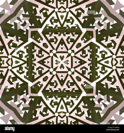 Abstract Kaleidoscopic Pattern Stock Vector Image And Art Alamy
