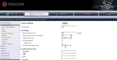 Configuring Polycom Video Conference System Hdx 8000 Cyber Security