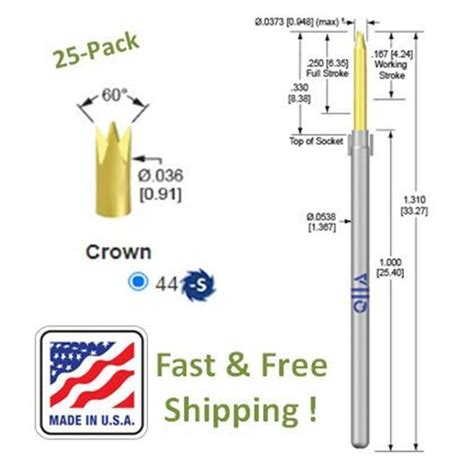 Pack QA Tech PRP Y S Mil Stroke Test Probes Free Ship EBay