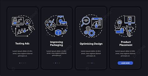 Neuroscience Utilization Onboarding Mobile App Page Screen Brochure Template Download On Pngtree