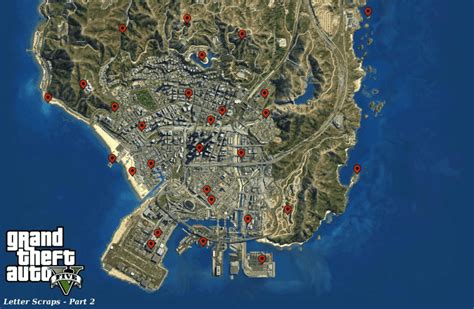 Gta 5 Letter Scraps Locations