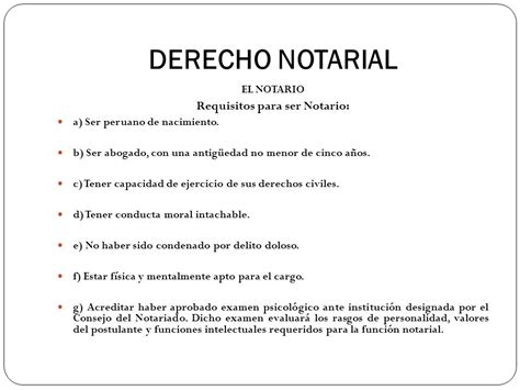 Requisitos Para Ser Notario Bolivia 2023