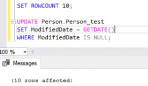Limit Rows In SQL Server Various Approaches With Examples