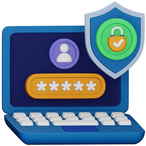 Secure Personal Data 3d Rendering Isometric Icon 28272864 Png