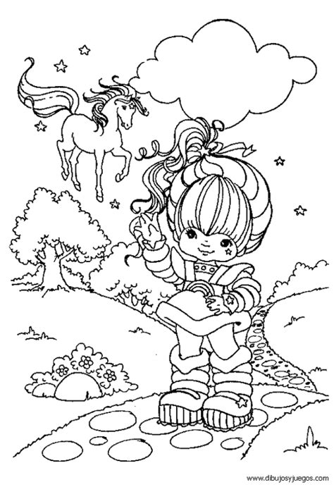Guerreras Del Arcoiris 005 Dibujos Y Juegos Para Pintar Y Colorear