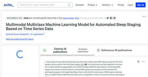 Multimodal Multiclass Machine Learning Model For Automated Sleep Staging Based On Time Series Data