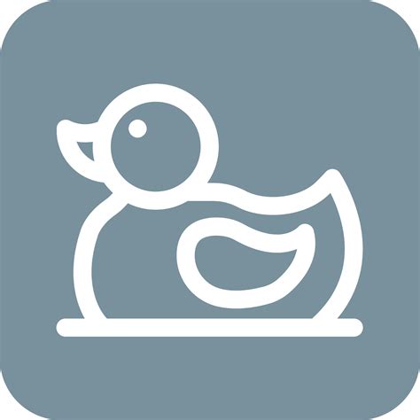 Duck Toy Vector Icon 33153252 Vector Art At Vecteezy
