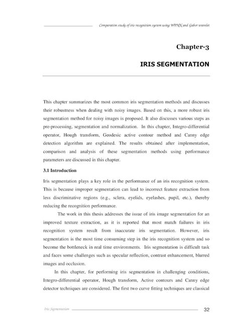 Pdf Chapter 3 Iris Segmentation Flibnet Ac
