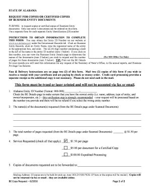 Fillable Online OF BUSINESS ENTITY DOCUMENTS Fax Email Print PdfFiller