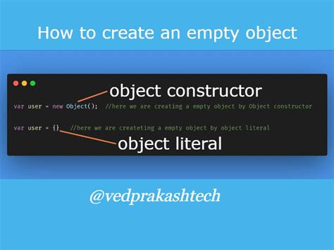 Javascript Object A Thread 🧵👇 100daysofcode Thread From Ved Prakash