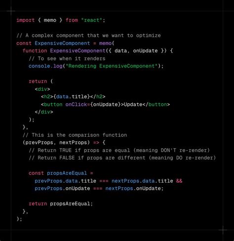 Performance Tip Most React Devs Do Not Know This But You Can Pass A