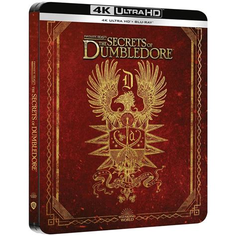 Фантастичні тварюки: Таємниці Дамблдора (4K UHD + Blu-ray) Steelbook ...