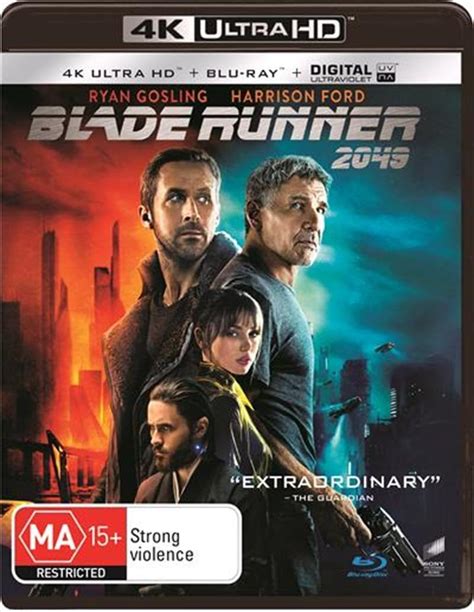 Blade Runner 2049 4k Ultra Hd Blu Ray Denis Villeneuve Bud