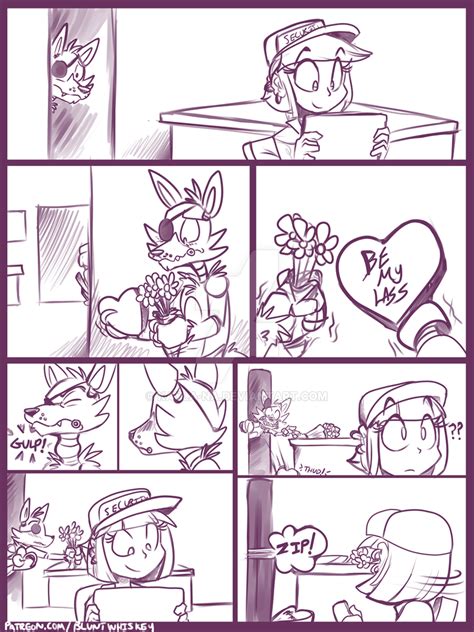 Fnaf Foxy Woos The Security Guard By Kayla Na On Deviantart