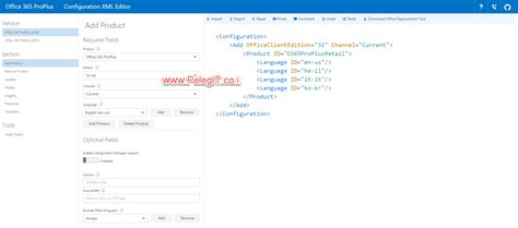 Office Click To Run Configuration