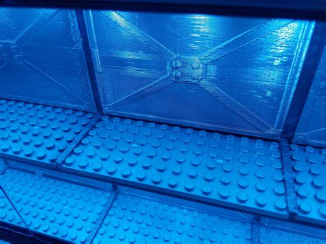 Premium LED Display Case For LEGO Space Theme Wall Mountable Miniature Models Etsy