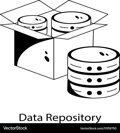 Data Repository Royalty Free Vector Image Vectorstock Data Repository Royalty Free Vector Image Vectorstock