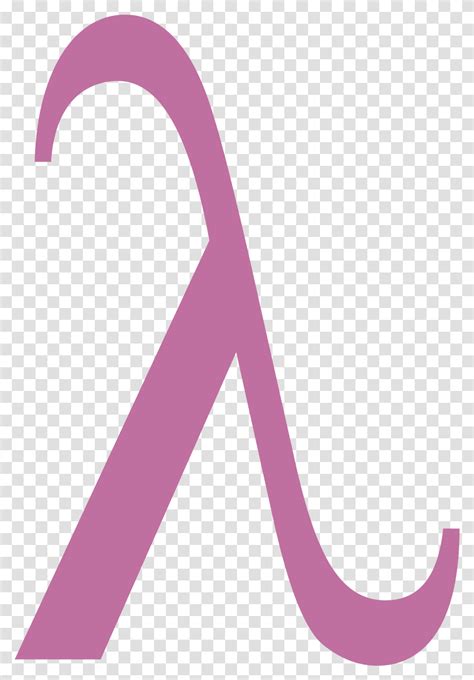 Lesbian Symbol Pink Lambda Alphabet Transparent Png Pngset Com