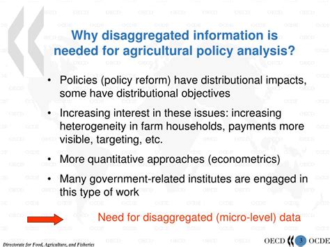 Ppt Access To Micro Data Experience From Using Data For Agricultural