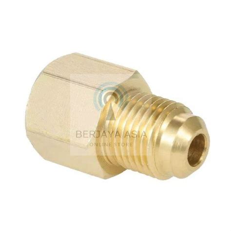 R134a Refrigerant Tank And Vacuum Pump Recovery To R12 Fitting Adaptor Lazada