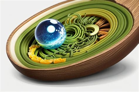 premium ai image artistic abstract creative colorful 3d rendering