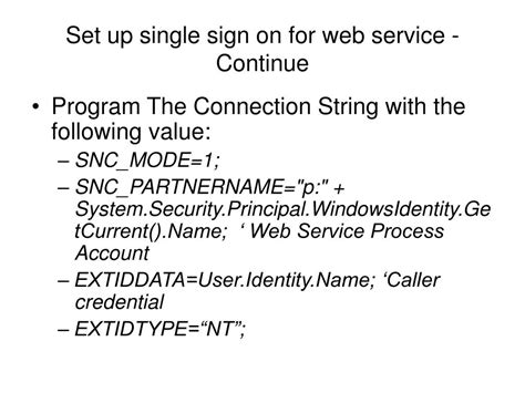 Ppt Create Sap Web Service With Sap Net Connector In 5 Minutes