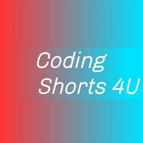 Codingshorts4u Youtube